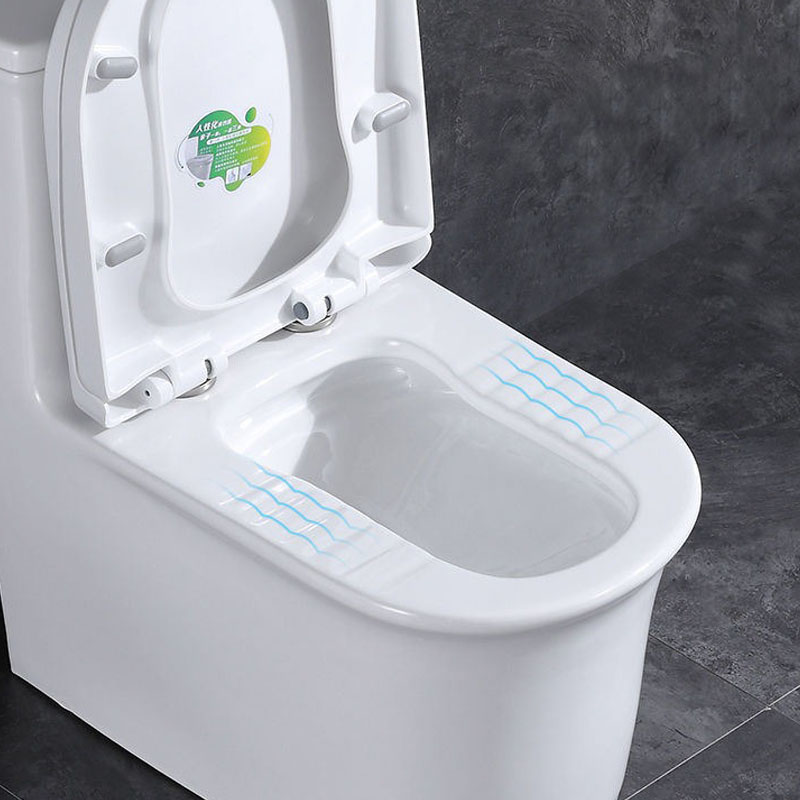 Inodoro Híbrido Elegante 2 en 1 - Modelo Dual para Sentarse o Ponerse ...