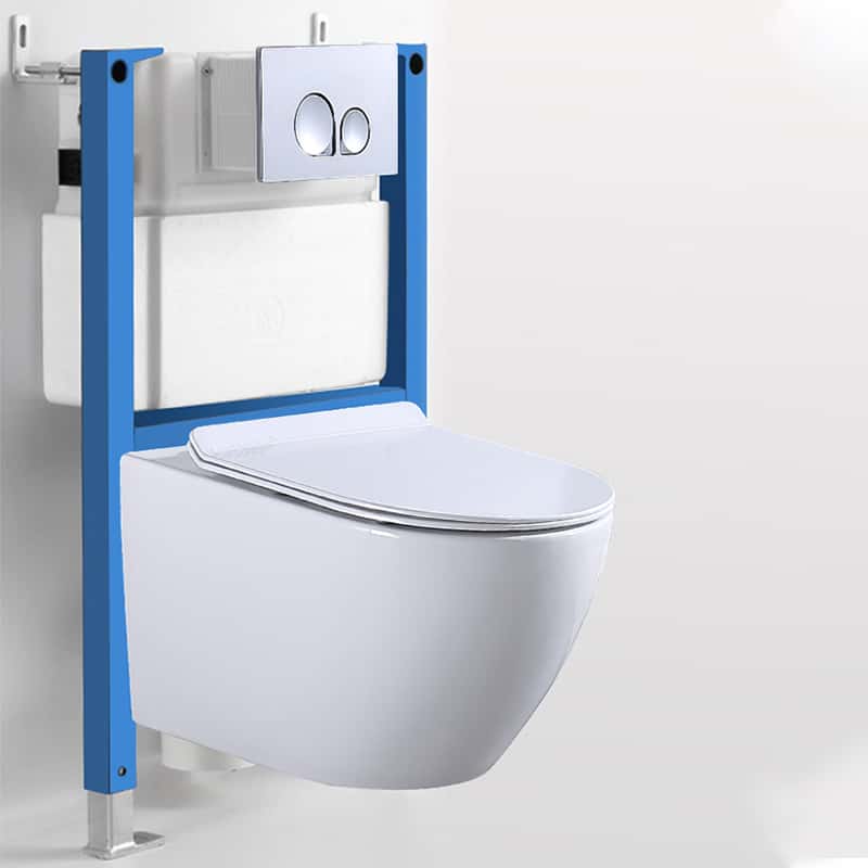 Wall Hung Toilet | Rimless Toilet Seat - Jabra Sanitary