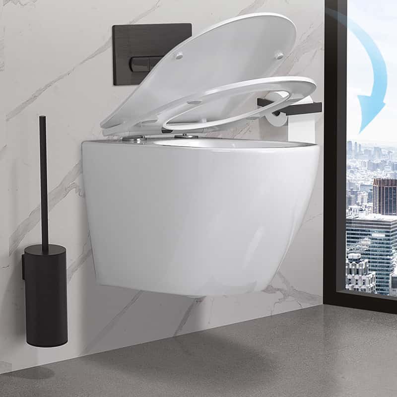 Wall Hung Toilet | Rimless Toilet Seat - Jabra Sanitary