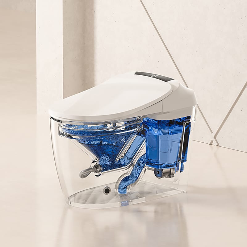 Best Commercial Touchless Flush Toilet - Jabra Sanitary