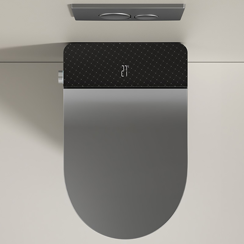 Grey Wall Hung Toilet | Dark Grey Toilet - Jabra Sanitary