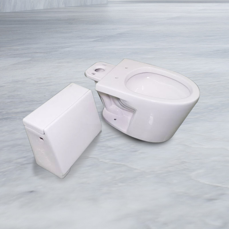 Left Side Single Flush Toilet - Jabra Sanitary